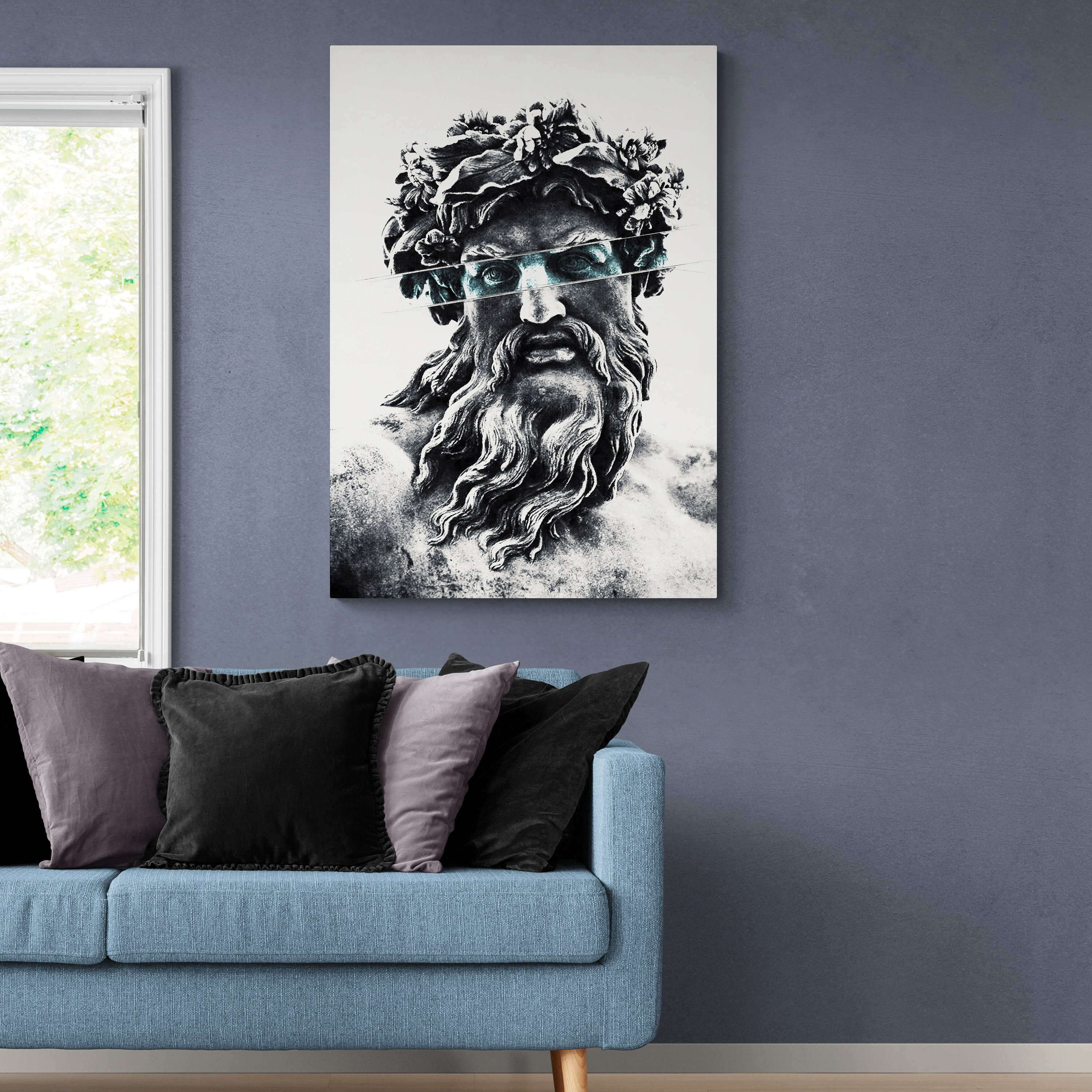 Zeus And Hades Painting