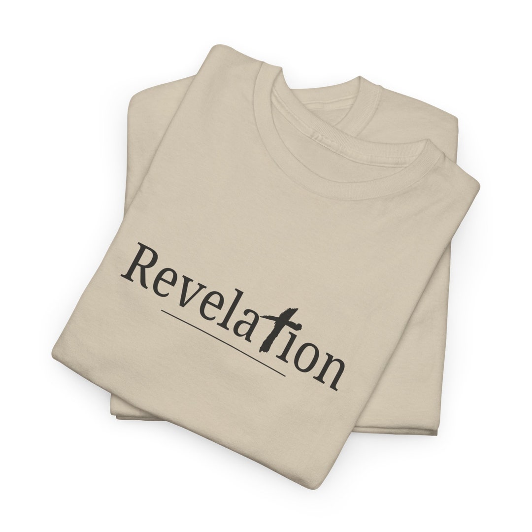 Revelation Christian T-shirt Bible Inspired Faith Wear God Saves Tee ...