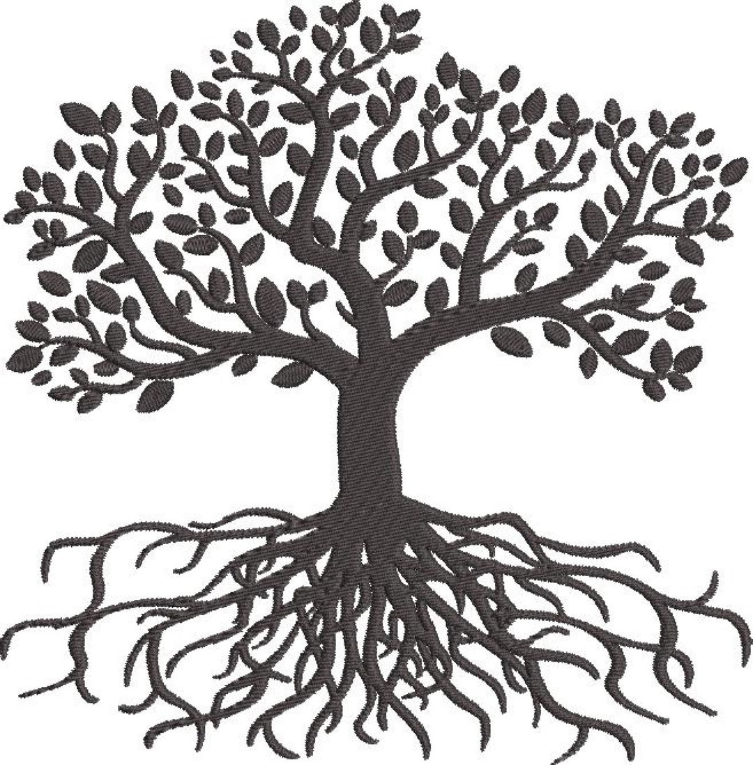 Tree of Life Embroidery Design 3", 4", 5", 6", 7", 8", and 9" - Etsy