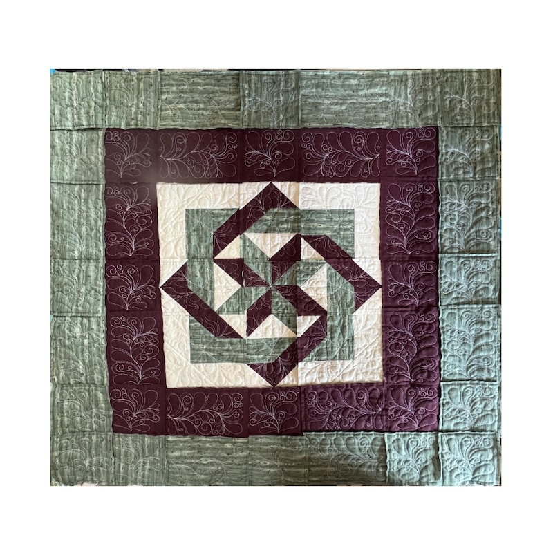 Labyrinth Quilt Pattern - Etsy