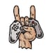 Skeleton Hand Hang Ten / Hang Loose 3.3 X 5 Embroidery Design & Cut - Etsy