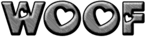 Woof 1.5 X 1.2 Embroidery Design & Cut - Etsy