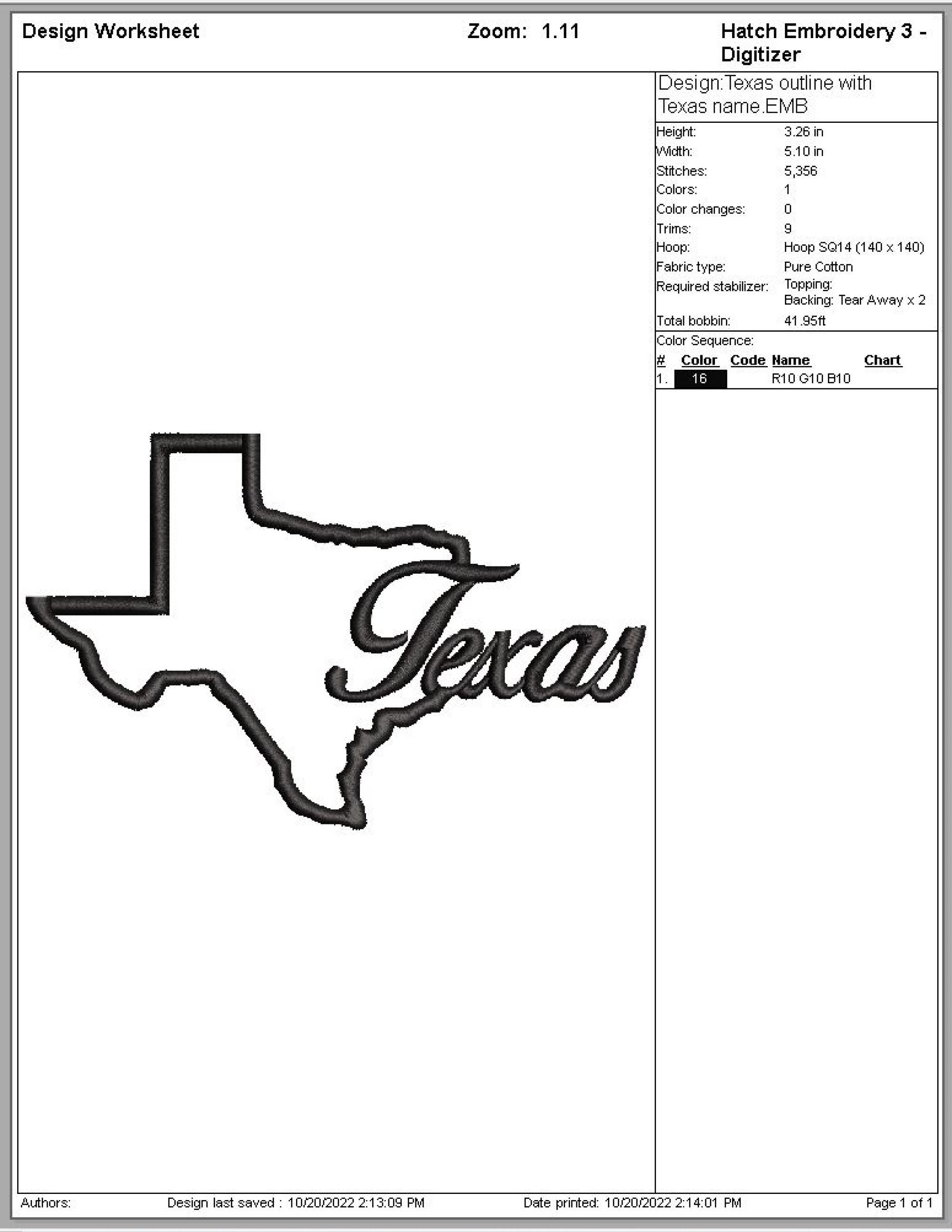 Texas Outline With Texas Name Embroidery Design & Cut Size - Etsy