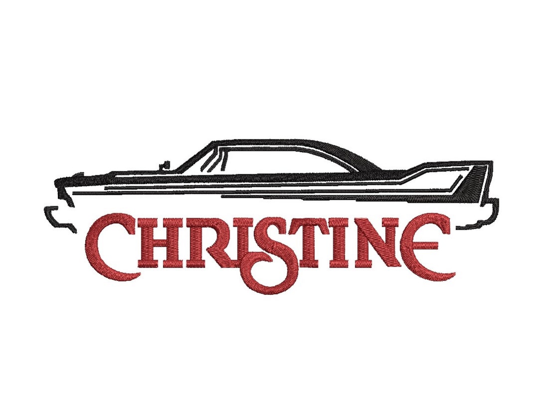 Christine Machine Embroidery Design Size(s): 4x1", 5x2", 6x2", 7x2 ...