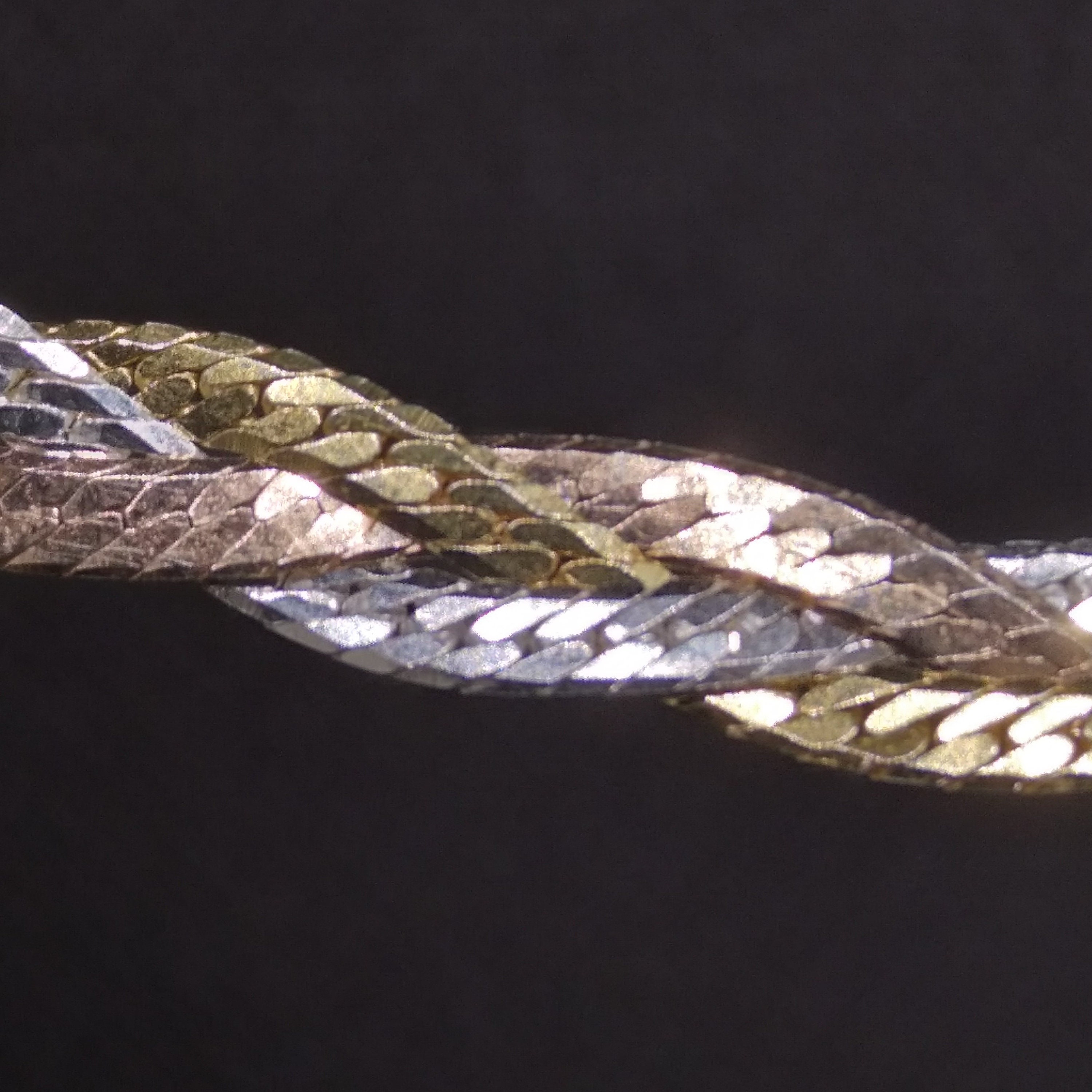 5mm 3 Braid Tri-color Herringbone Chain/bracelet - Etsy