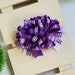 Purple Loopy Pompom Bows Large Loopy Bow, Loopy Pom Pom Pigtails - Etsy