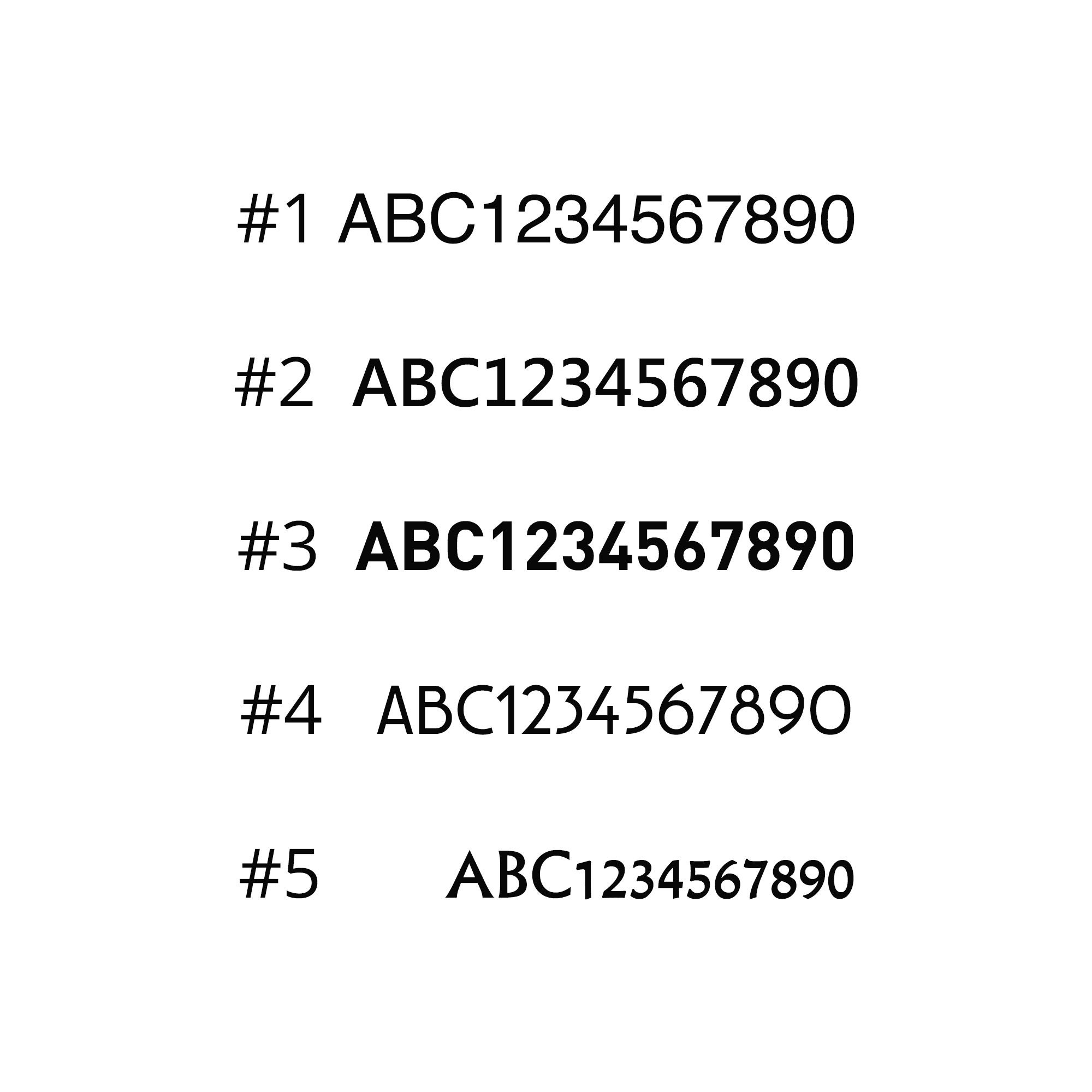 Custom Lights up Address Numbers for Every Architectural Style Backlit ...