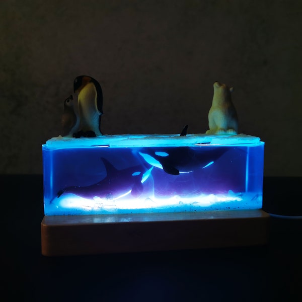 Penguin Lamp - Etsy