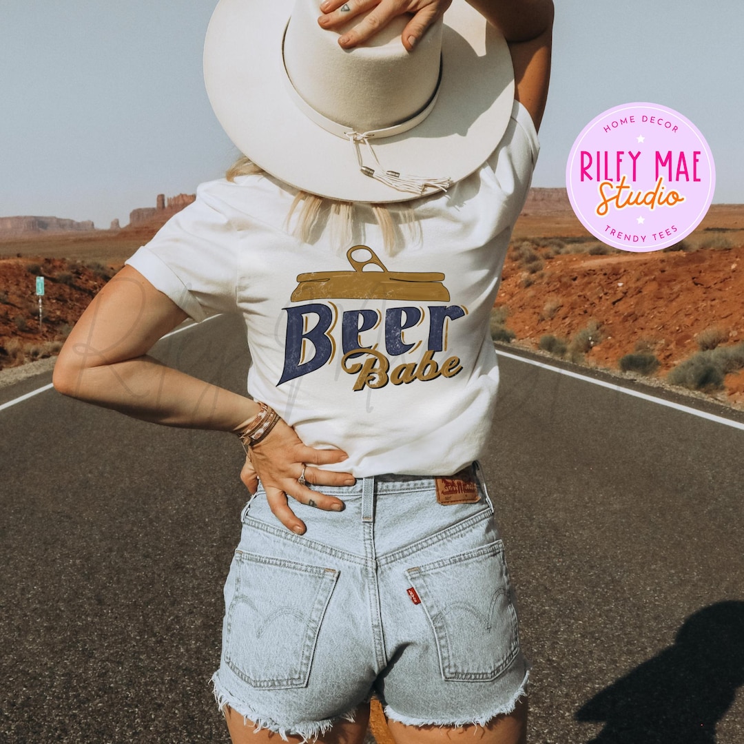 Beer Babe Shirt, Drinking Beer Shirt, Beer Women Shirt, Beer Girl ...