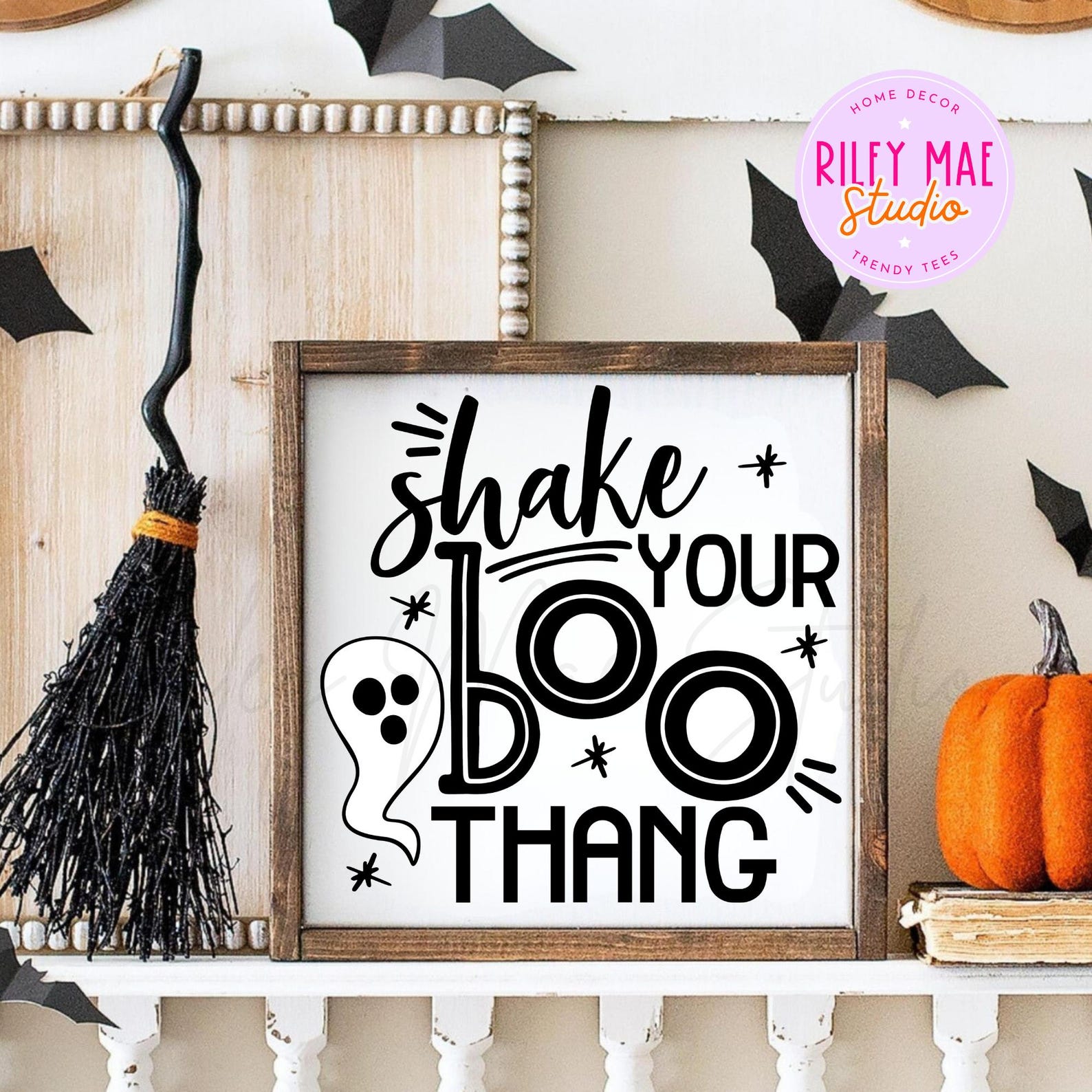 Shake Your Boo Thang Handmade Halloween Sign - Etsy