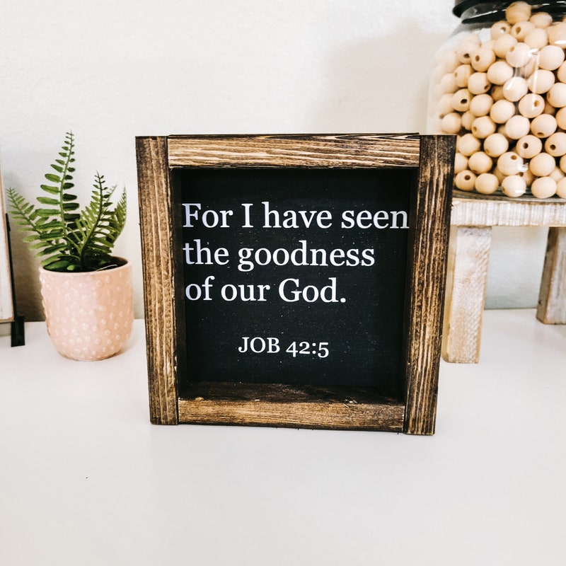 Goodness of God Sign - Etsy