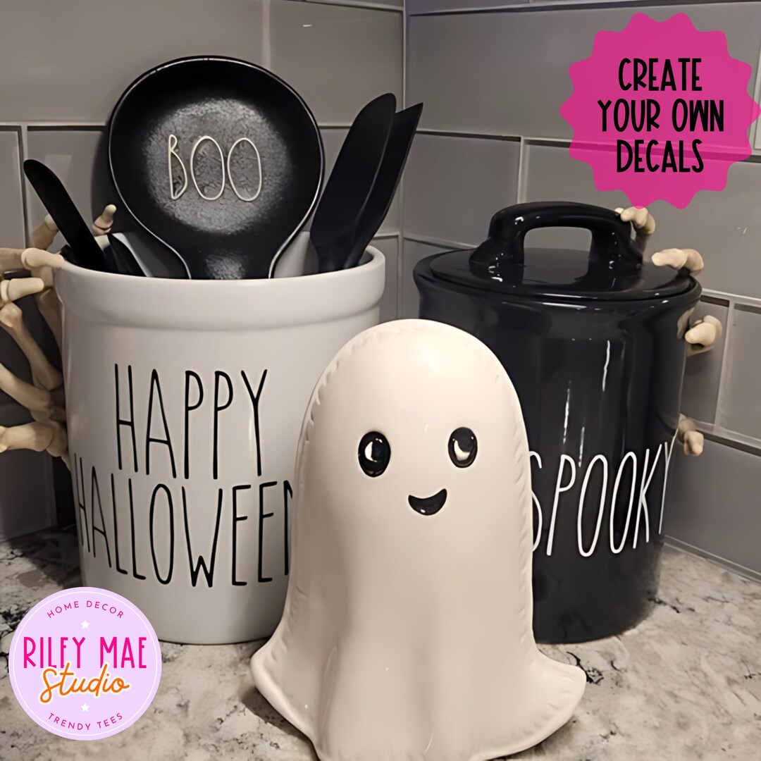 Rae Dunn Decals, Rae Dunn Font, Pantry Labels, Custom Rae Dunn, Rae ...