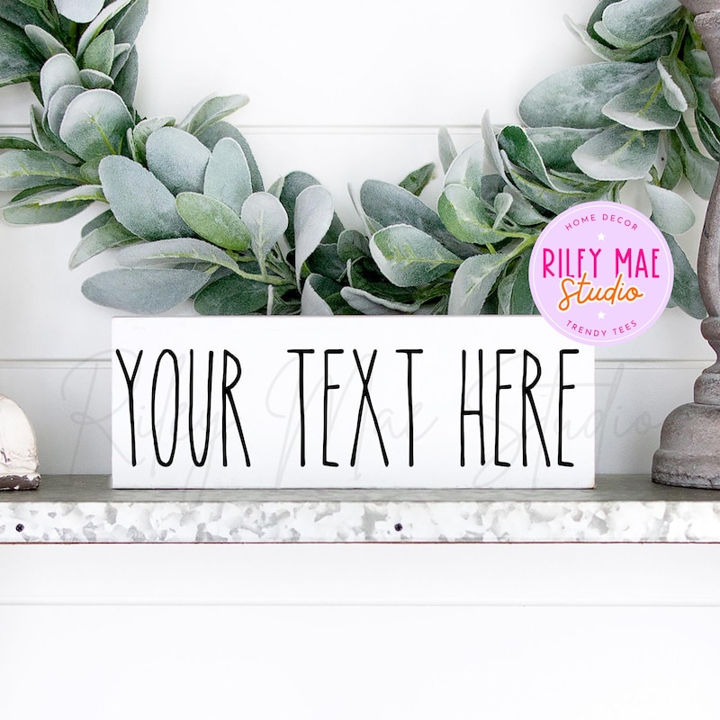 Shelf Sitter Signs - Etsy