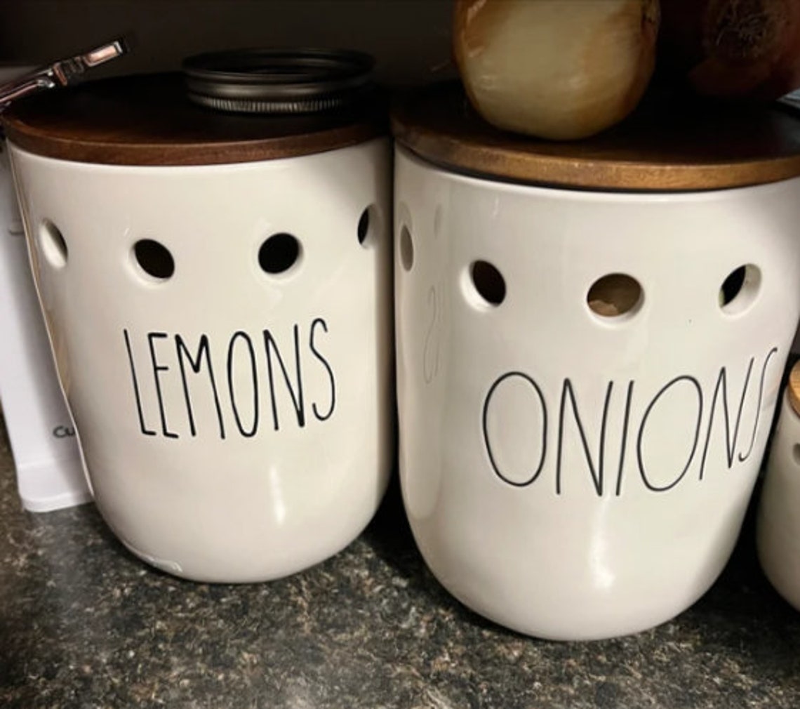 Rae Dunn Decals, Rae Dunn Font, Pantry Labels, Custom Rae Dunn, Rae ...