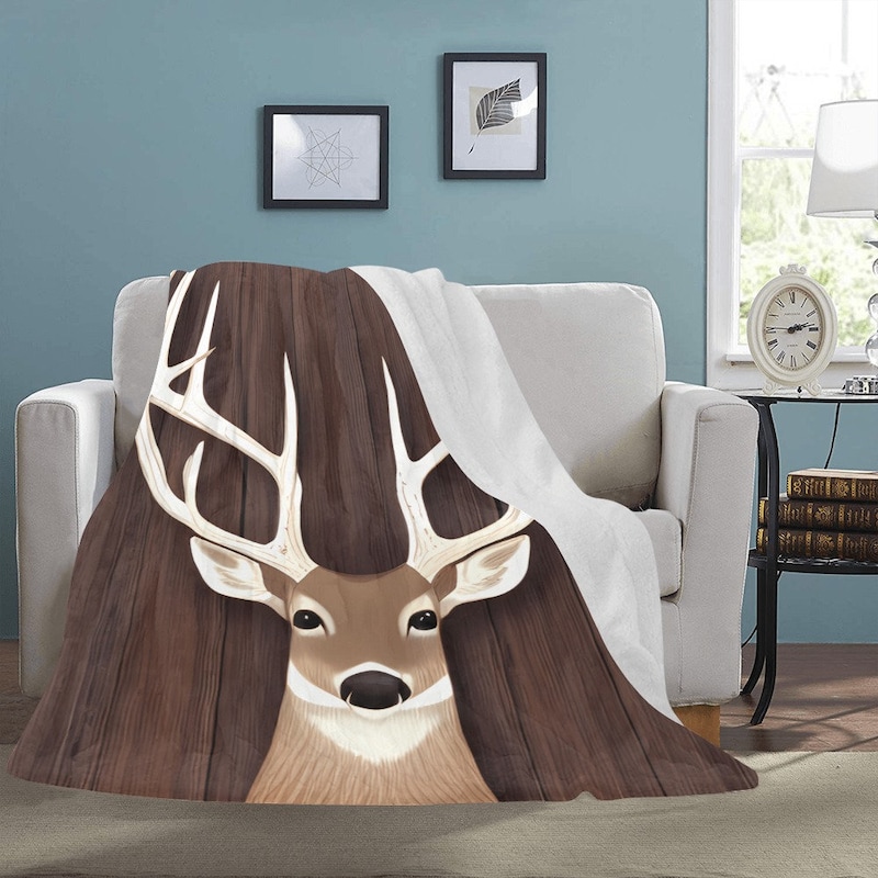 Deer Blanket - Etsy