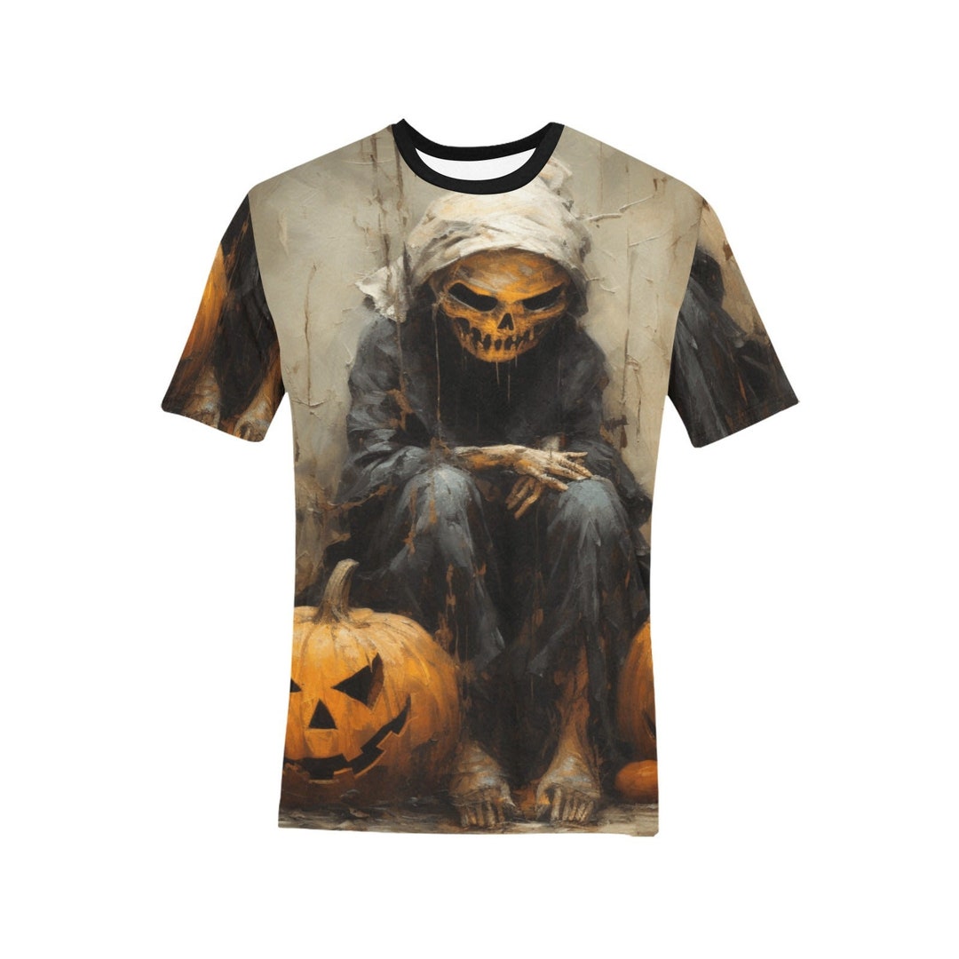 Creepy Halloween Skelton Ghoul Men's / Womens All Over - Etsy