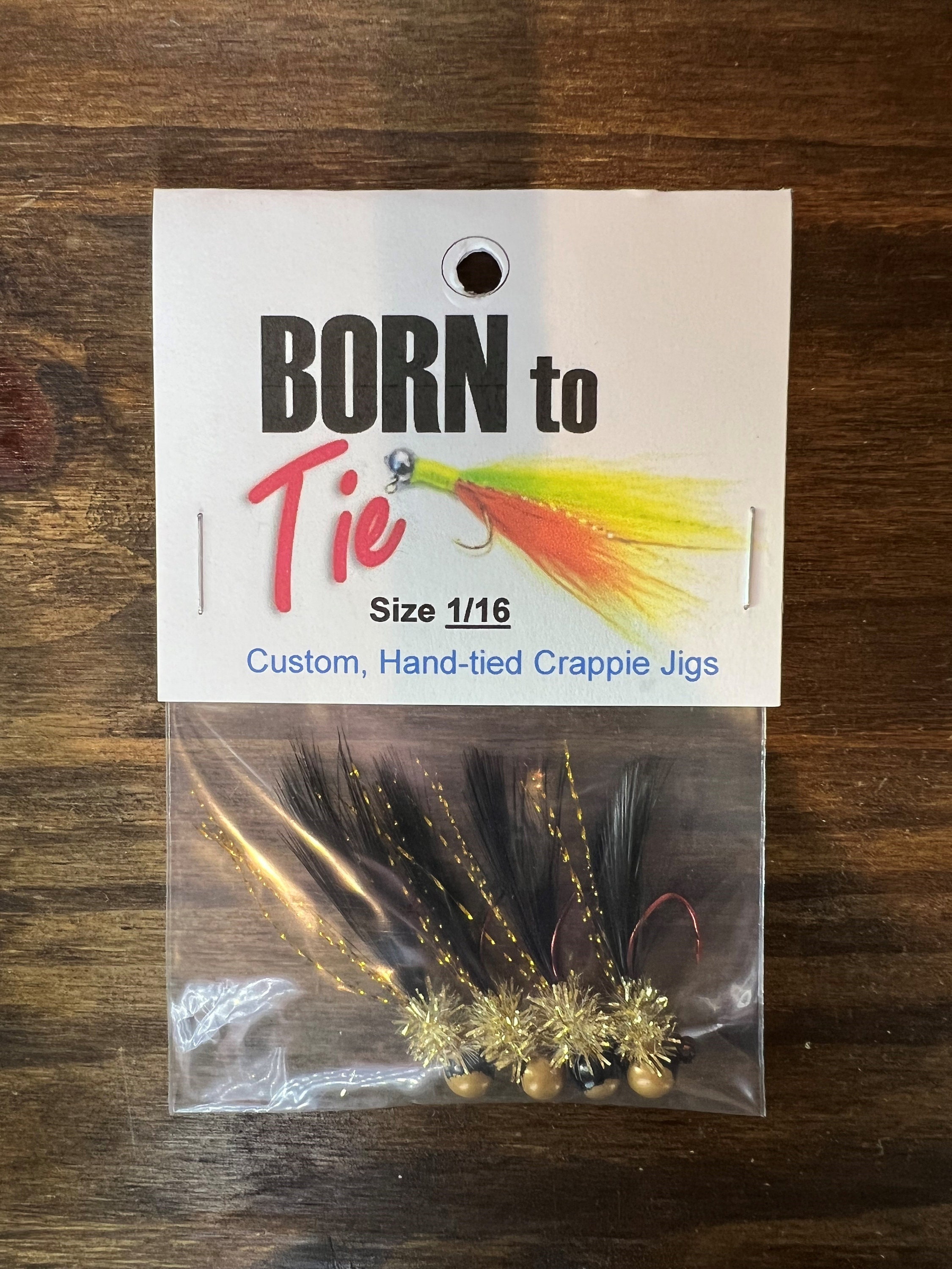 Bumble Bee Feather Jig, 4 Pack - Etsy