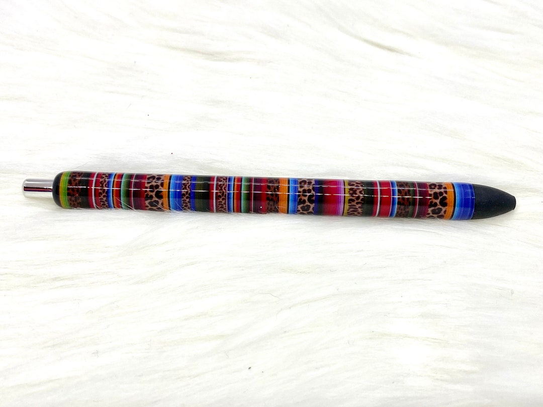 Refill Included -serape Refillable Gel Pen - Etsy