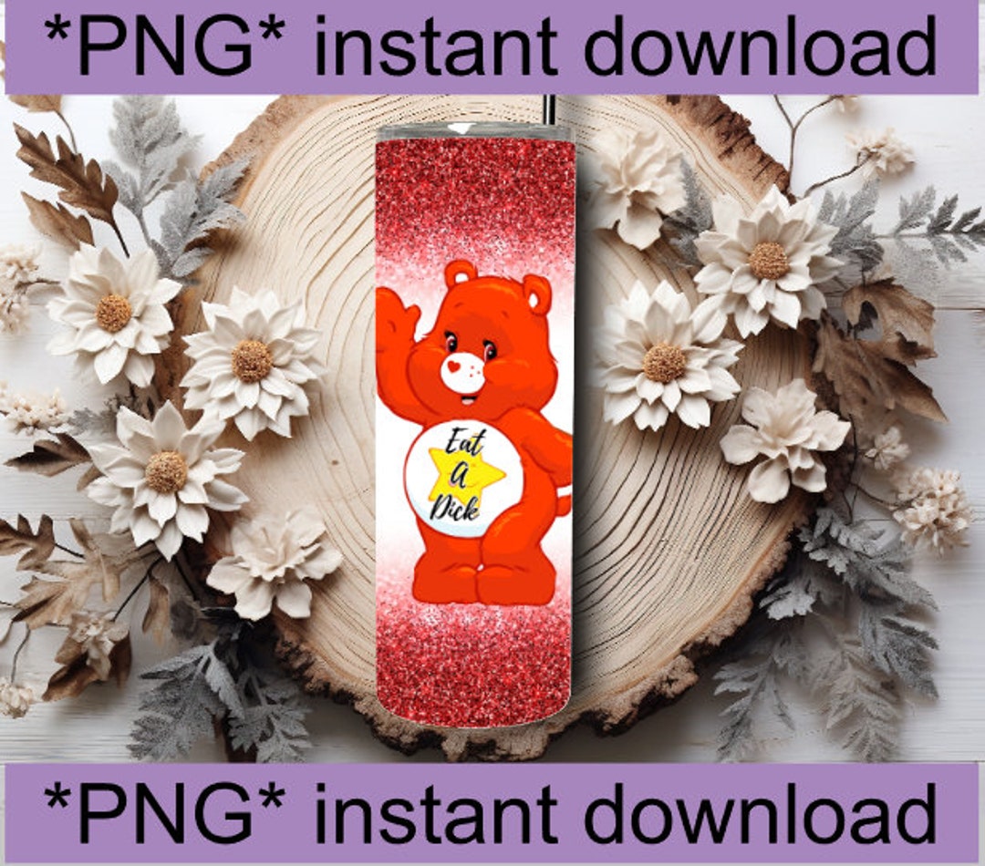 Png Digital File Instant Download 20z Tumbler Wrap Png Swear Bear Eat a ...
