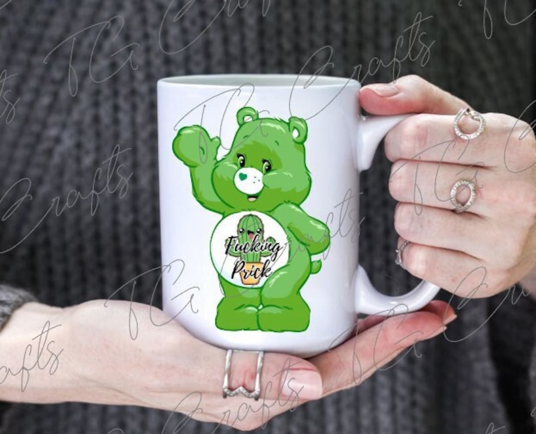 Fcking Prick Swear Bear Sublimation Ceramic Mug - Etsy