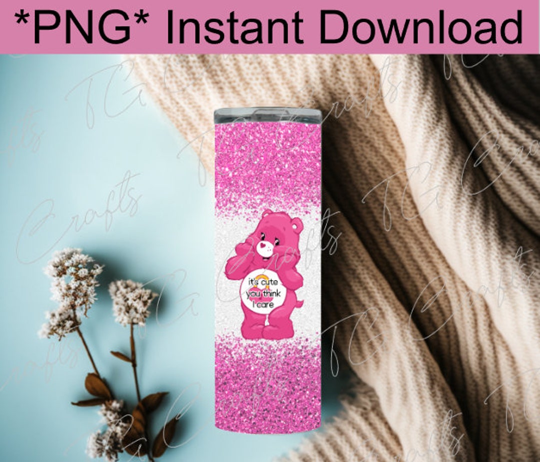 Png Digital File Instant Download 20z Tumbler Wrap Png Swear Bear It's ...