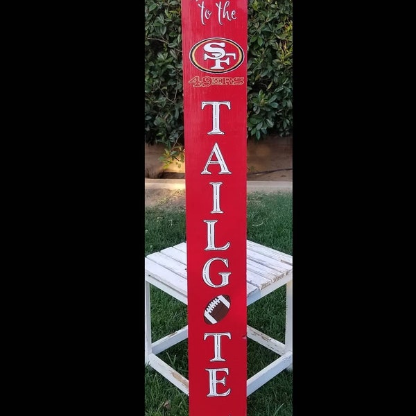 49ers Welcome Porch Sign - Etsy