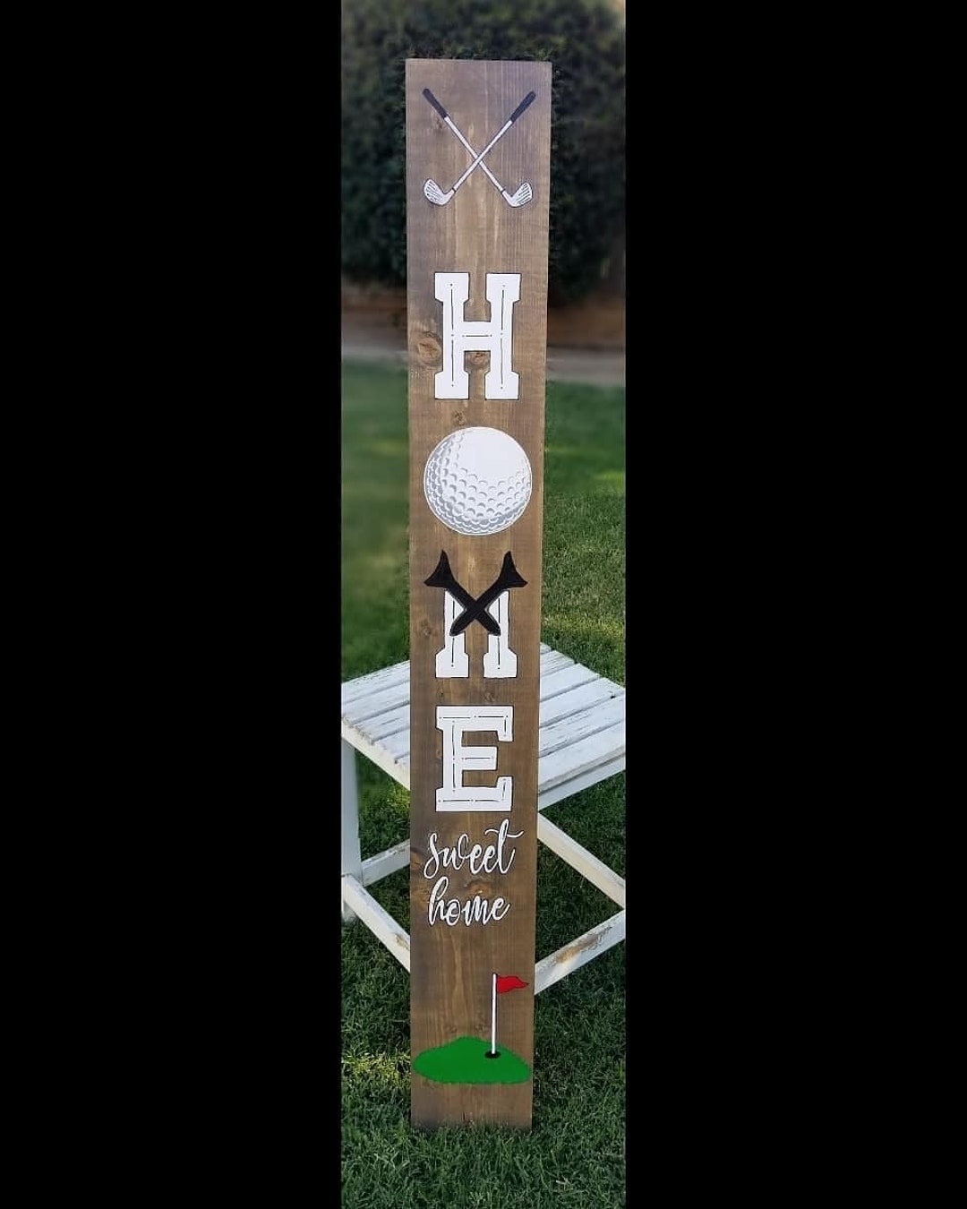 Golf Porch Sign / Golfing Sign - Etsy