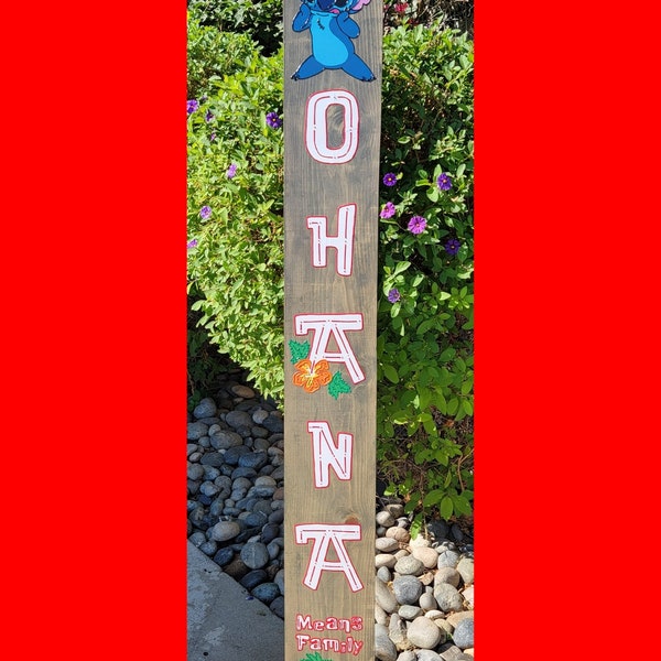 Ohana Wood Sign - Etsy