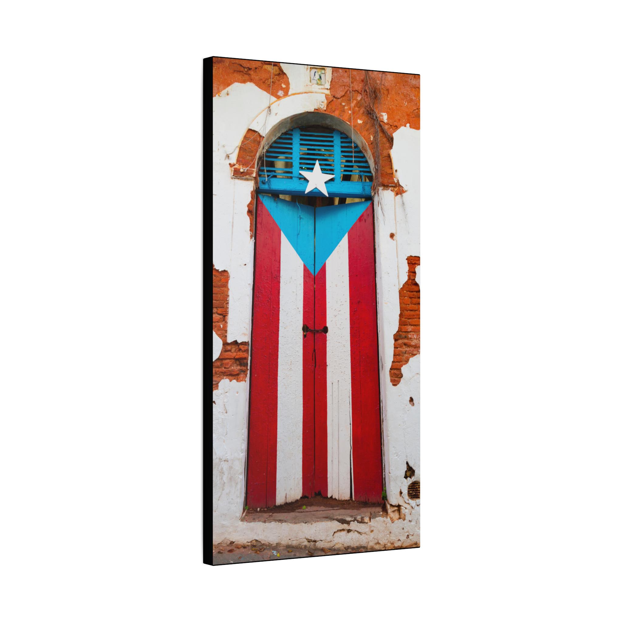 Puerta De La Bandera PR Matte Canvas, Stretched, 1.25" - Etsy