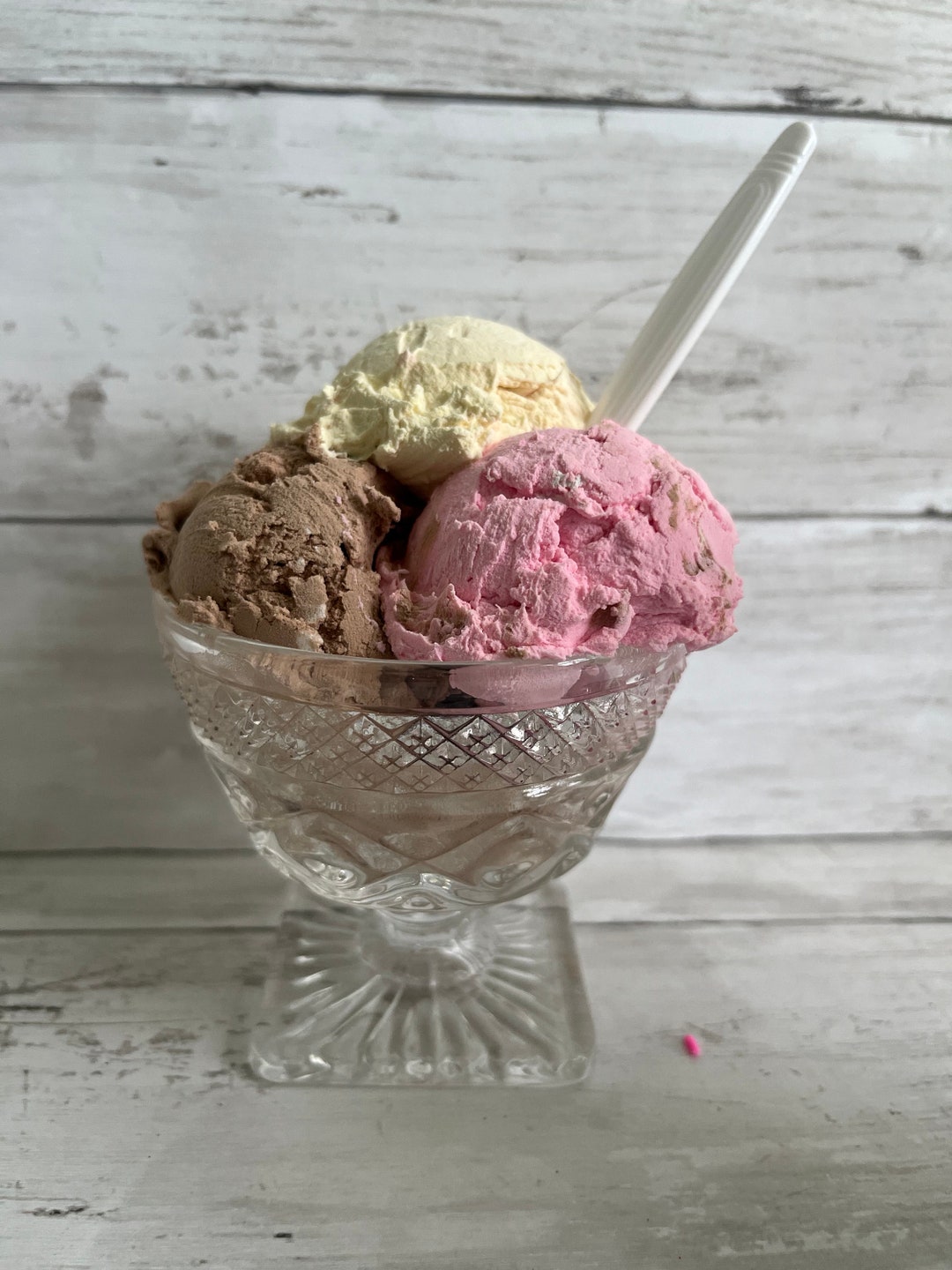 Faux Neapolitan Ice Cream, Fake Neapolitan Ice Cream, Fake Ice Cream ...