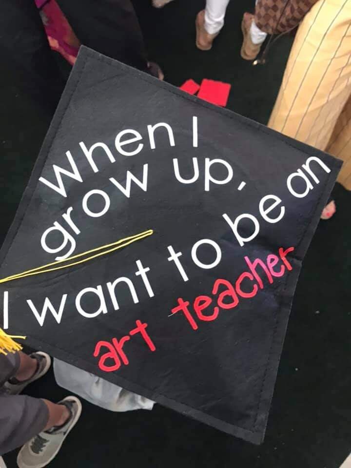 Custom Graduation Cap Preschool, Pre-k, Kindergarten When I Grow up ...