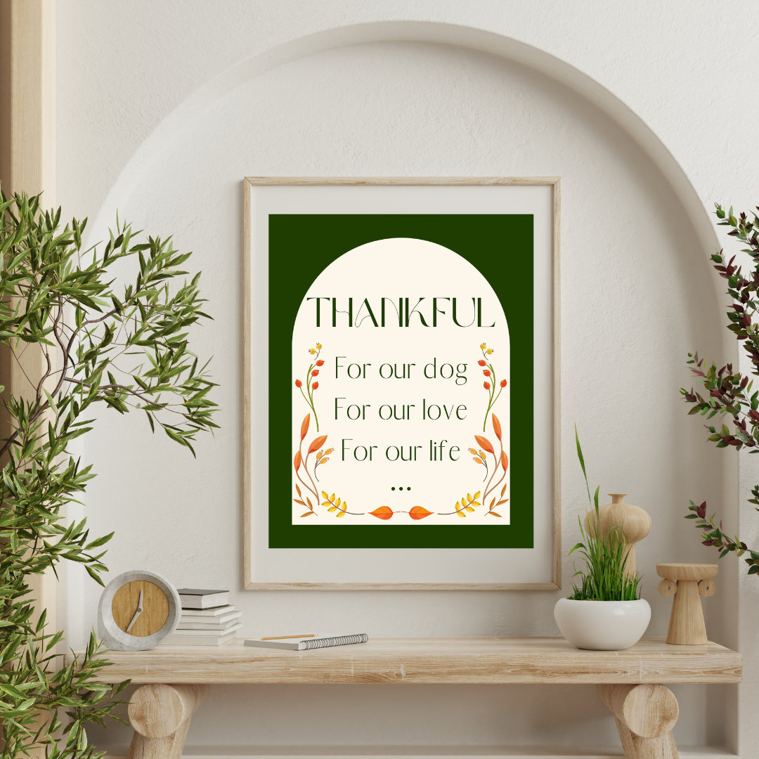 Thankful Printable Art - Etsy