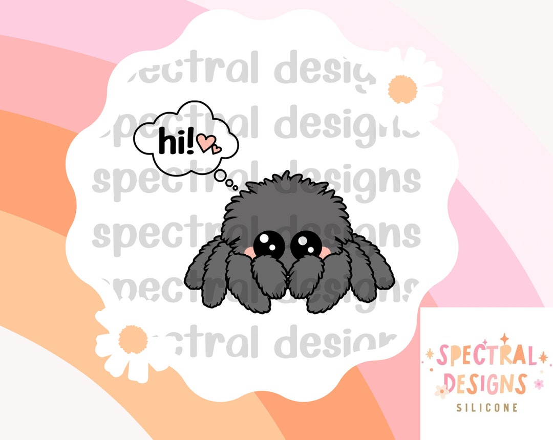 Cute Jumping Spider SVG/PNG - Etsy UK