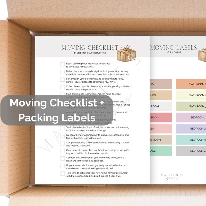 Packing Boxes - Etsy