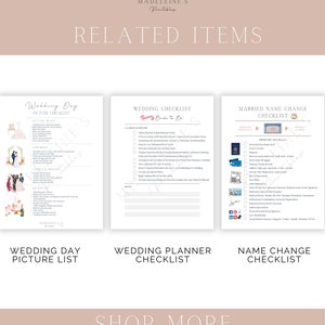 Just Engaged Checklist Engagement Era Gift Fiance Guide Wedding ...