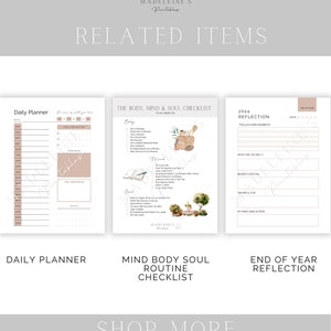 Daily Ritual Daily Routine Checklist Printable Ritual for Adult Self ...
