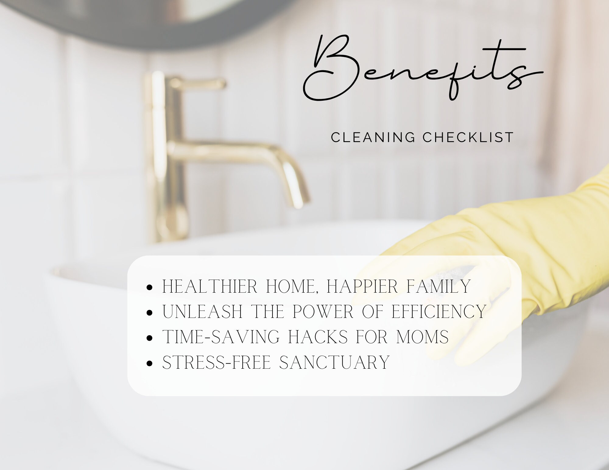 Cleaning Checklist Yearly House Chore List Yearly Spring Cleaning ...