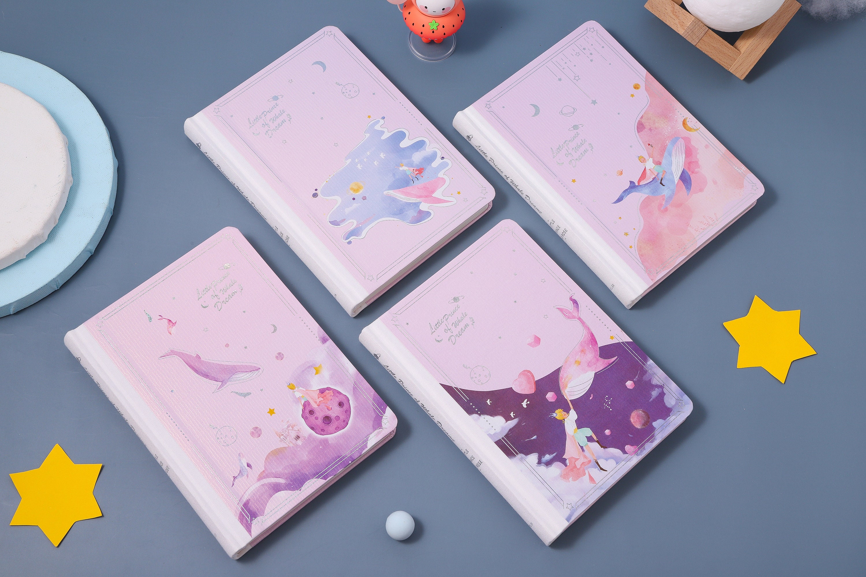 Kawaii Little Prince Notebook Set DIY Journal Cute Journal Organizer ...