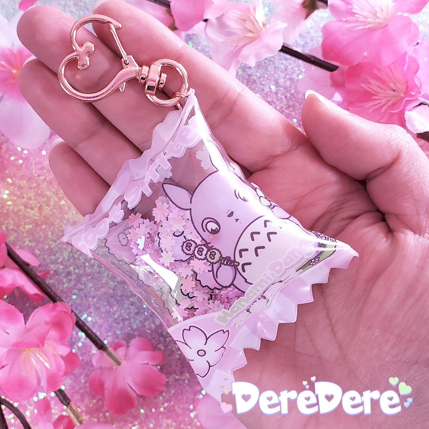 Sakura Toto Candy Shaker Keychain - Etsy