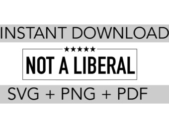 Liberal Svg - Etsy