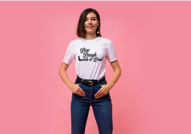 Live Laugh Lock and Load SVG | Sublimation PNG | Digital Download - Etsy