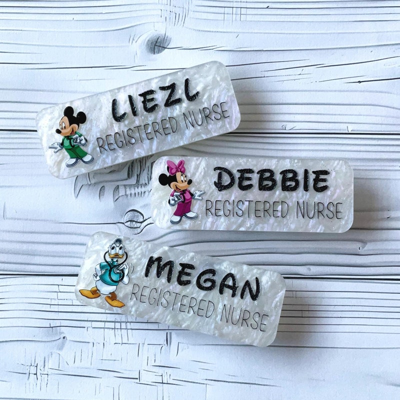 Nurse Name Tag - Etsy