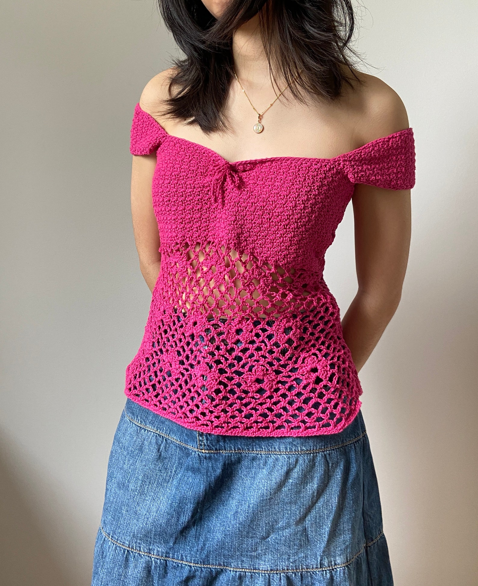 Crochet Pattern PDF: Blossom Top - Etsy