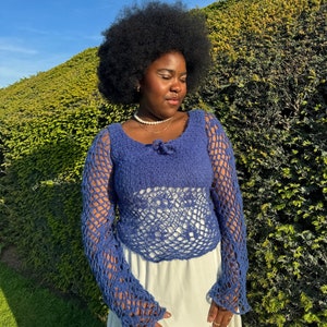 Crochet Pattern PDF: Blossom Top - Etsy Canada