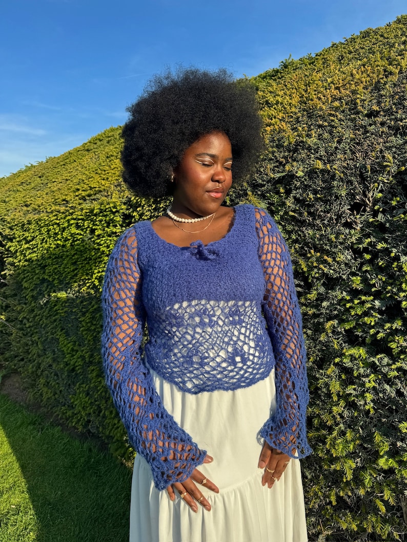 Crochet Pattern PDF: Blossom Top - Etsy