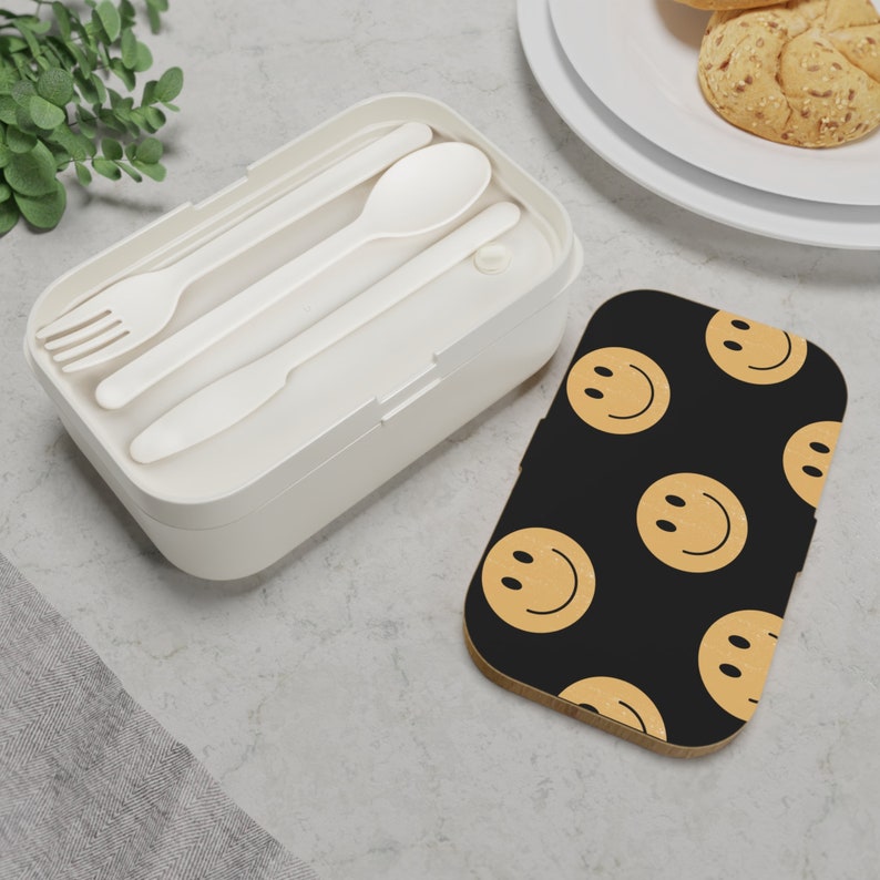 Bento Lunch Box Smiley - Etsy