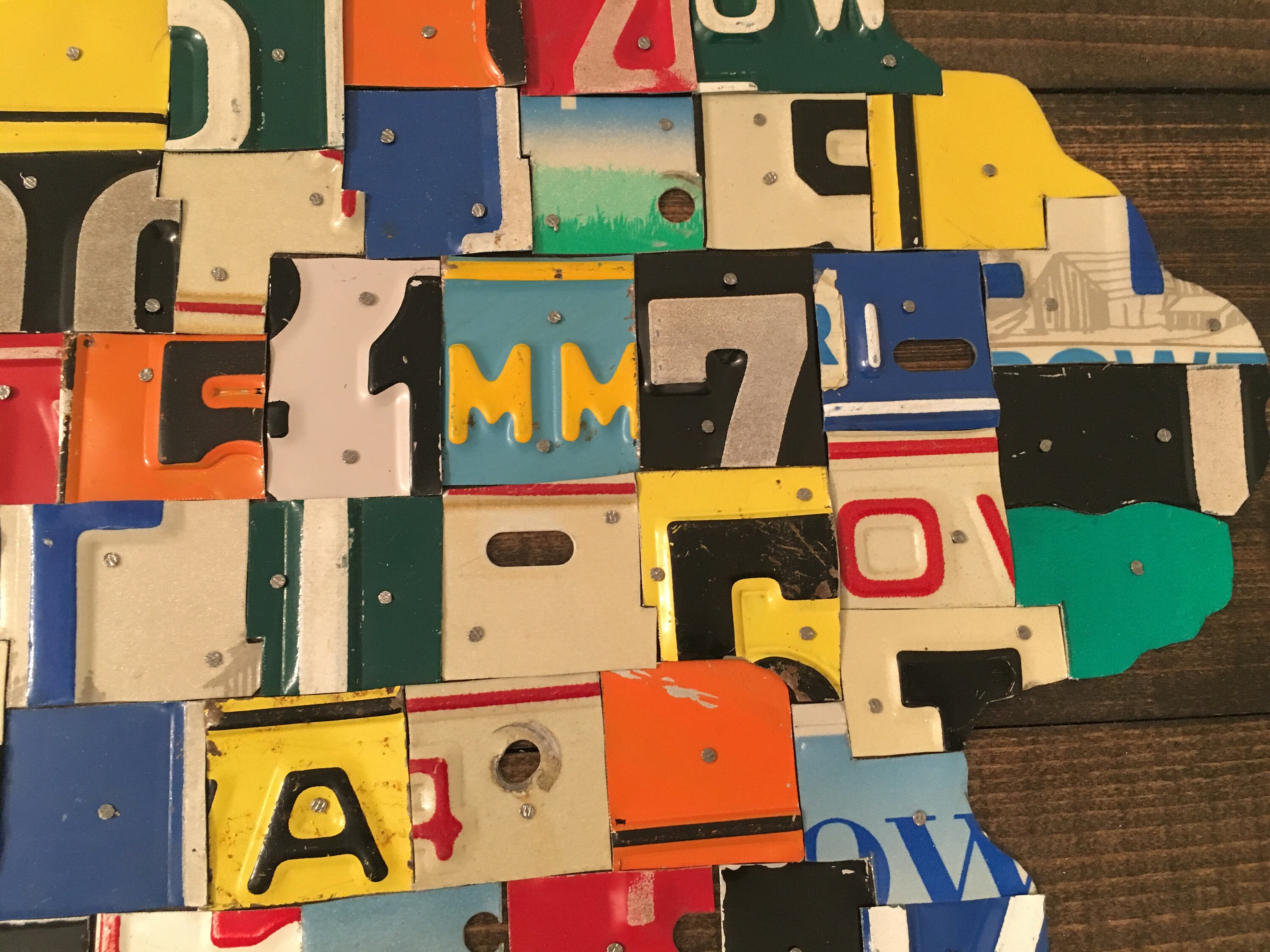 State License Plate Maps - Etsy