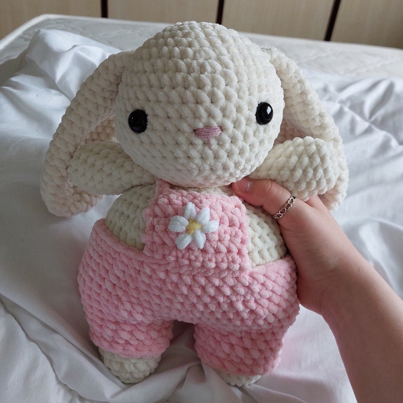 Crochet Bunny Cute Plush - Etsy