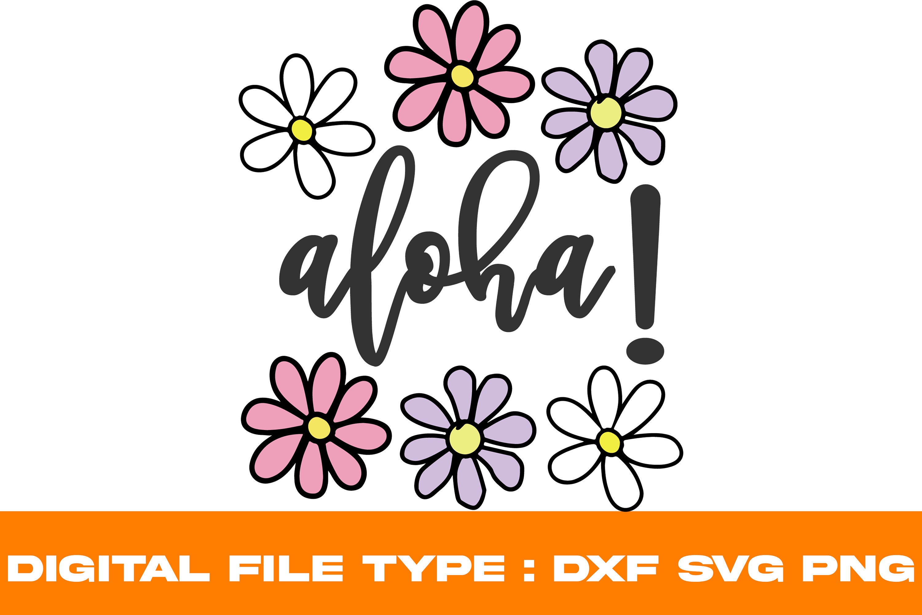 Aloha SVG Cut File T-shirt Digital File for Silhouette Cameo - Etsy