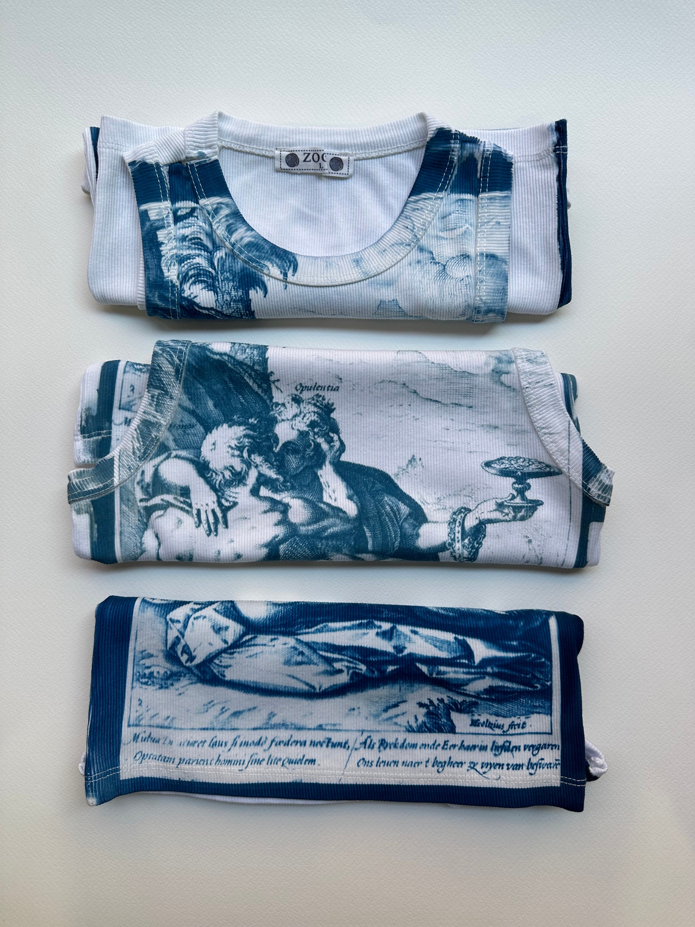 1582 II Cyanotype Crop Top - Etsy